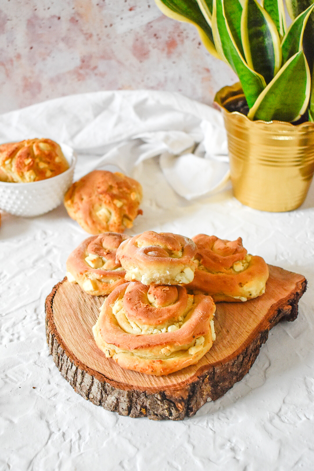 Greek Feta Cheese Bread-Τυροψωμάκια – Just a Mom