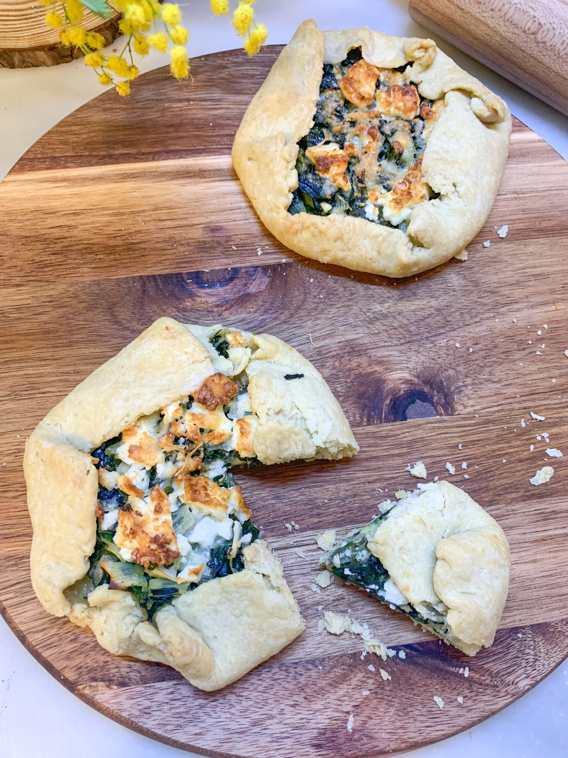 Galette σπανακόπιτα – Just a Mom